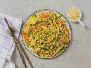 Udon nudler - 10 oppskrifter med steg-for-steg bilder