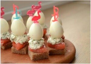 Canapeer - 15 enkle og lækre kanapeeropskrifter til et buffetbord med ...